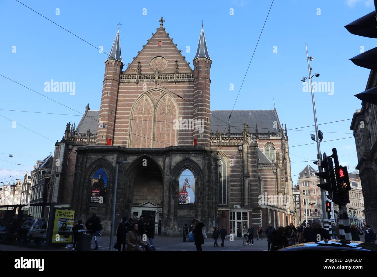 This church in the Historical Center of Amsterdam is a beautiful ...
