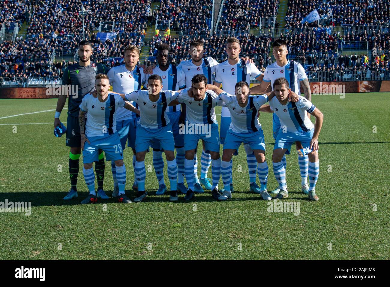Players of ss lazio line up hi-res stock photography and images - Alamy