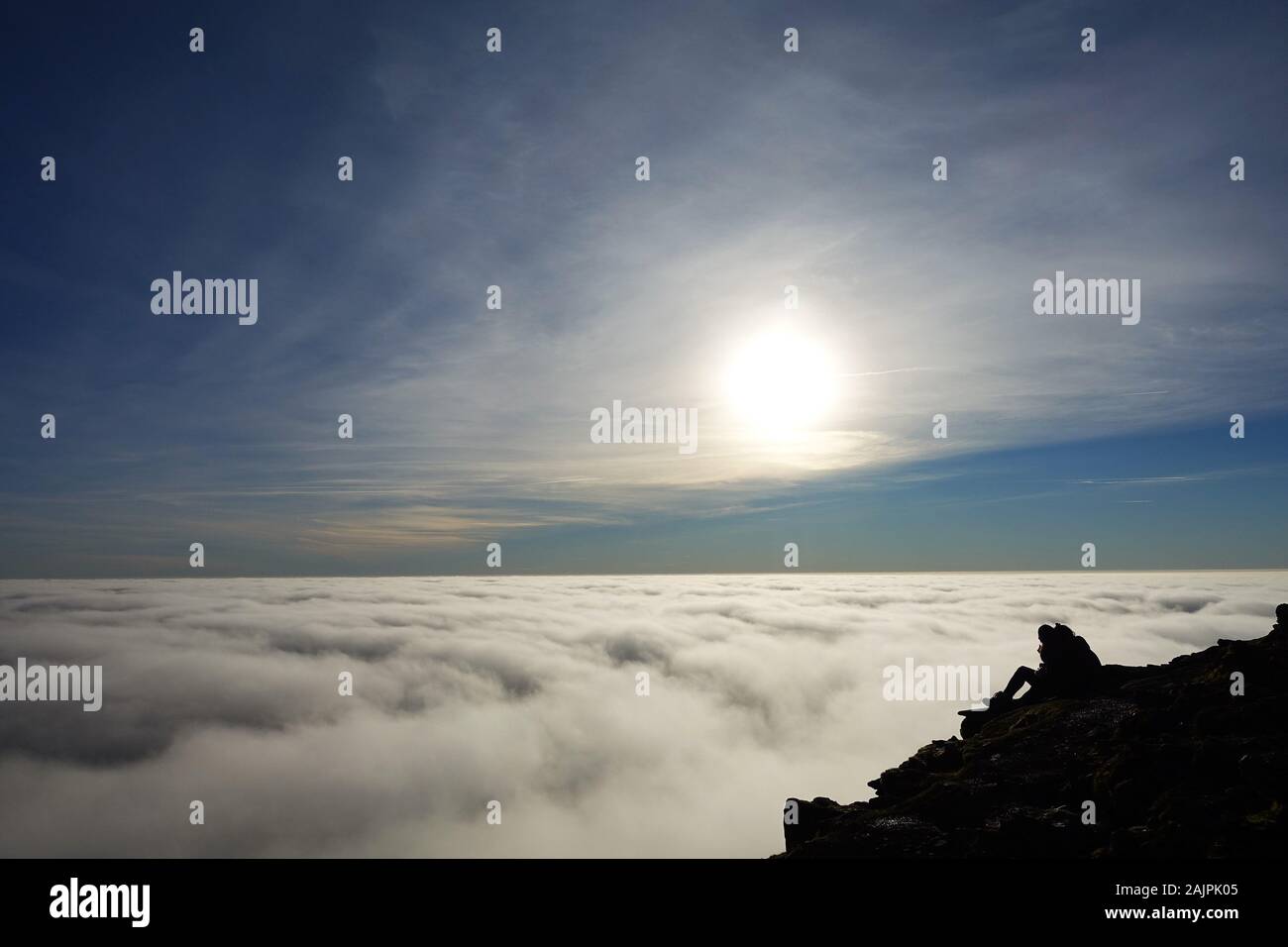 Brocken spectre cloud inversion hi-res stock photography and images - Alamy