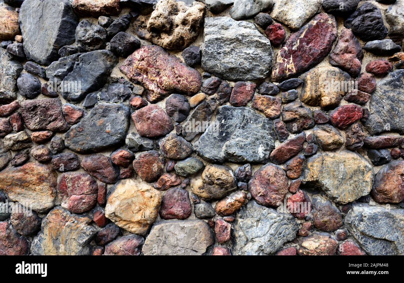 stone wall Japan Stock Photo - Alamy