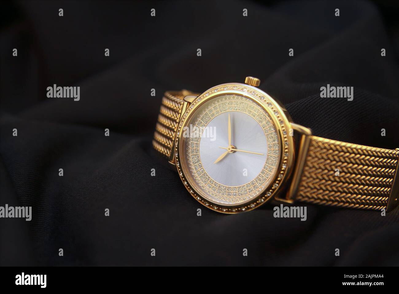 Indian made women's wristwatch Stock Photo - Alamy
