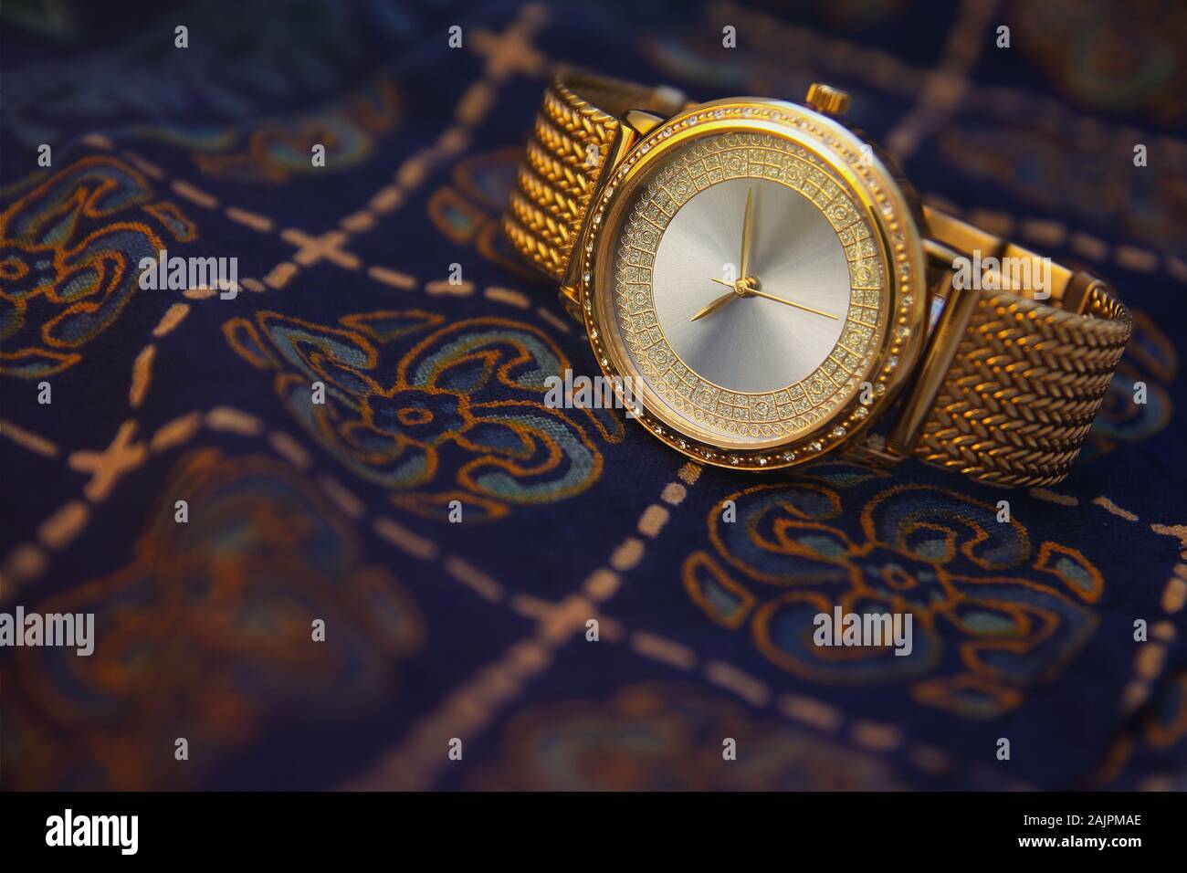 Indian made women's wristwatch Stock Photo - Alamy