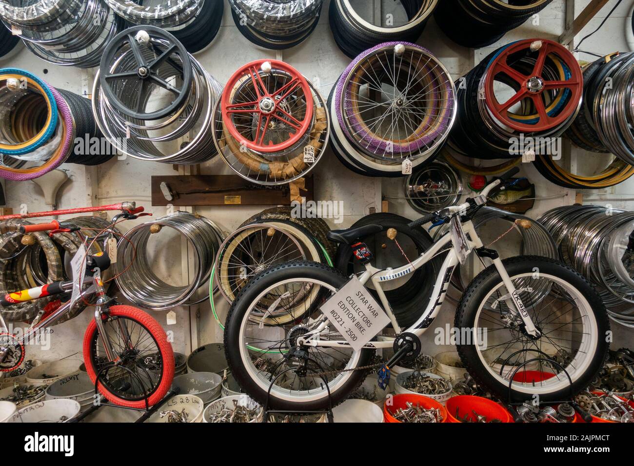Bicycle Heaven museum and bike shop Pittsburgh PA Stock Photo - Alamy