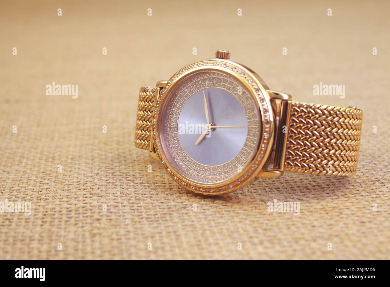Indian made women's wristwatch Stock Photo - Alamy