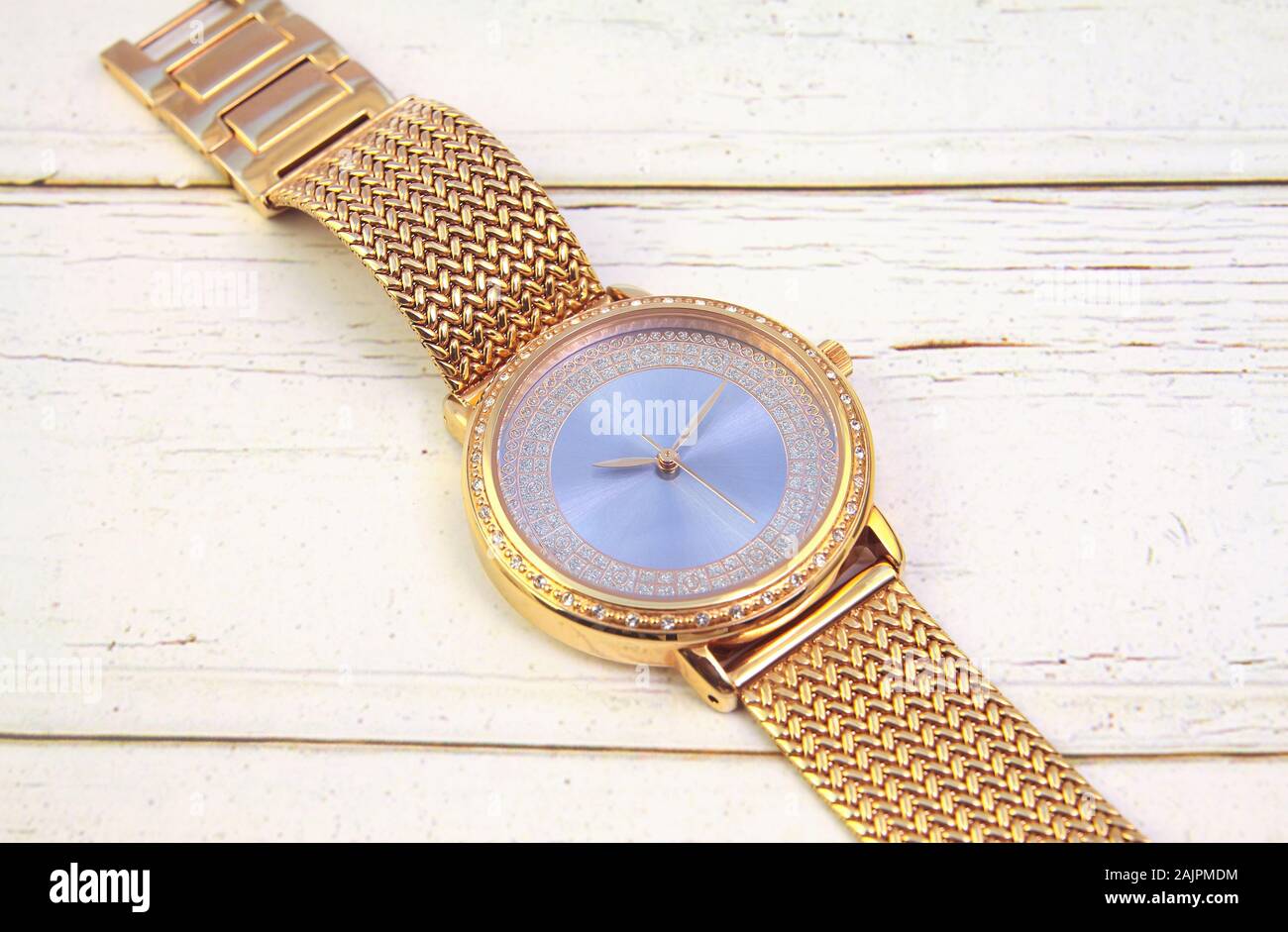 Indian made women's wristwatch Stock Photo - Alamy