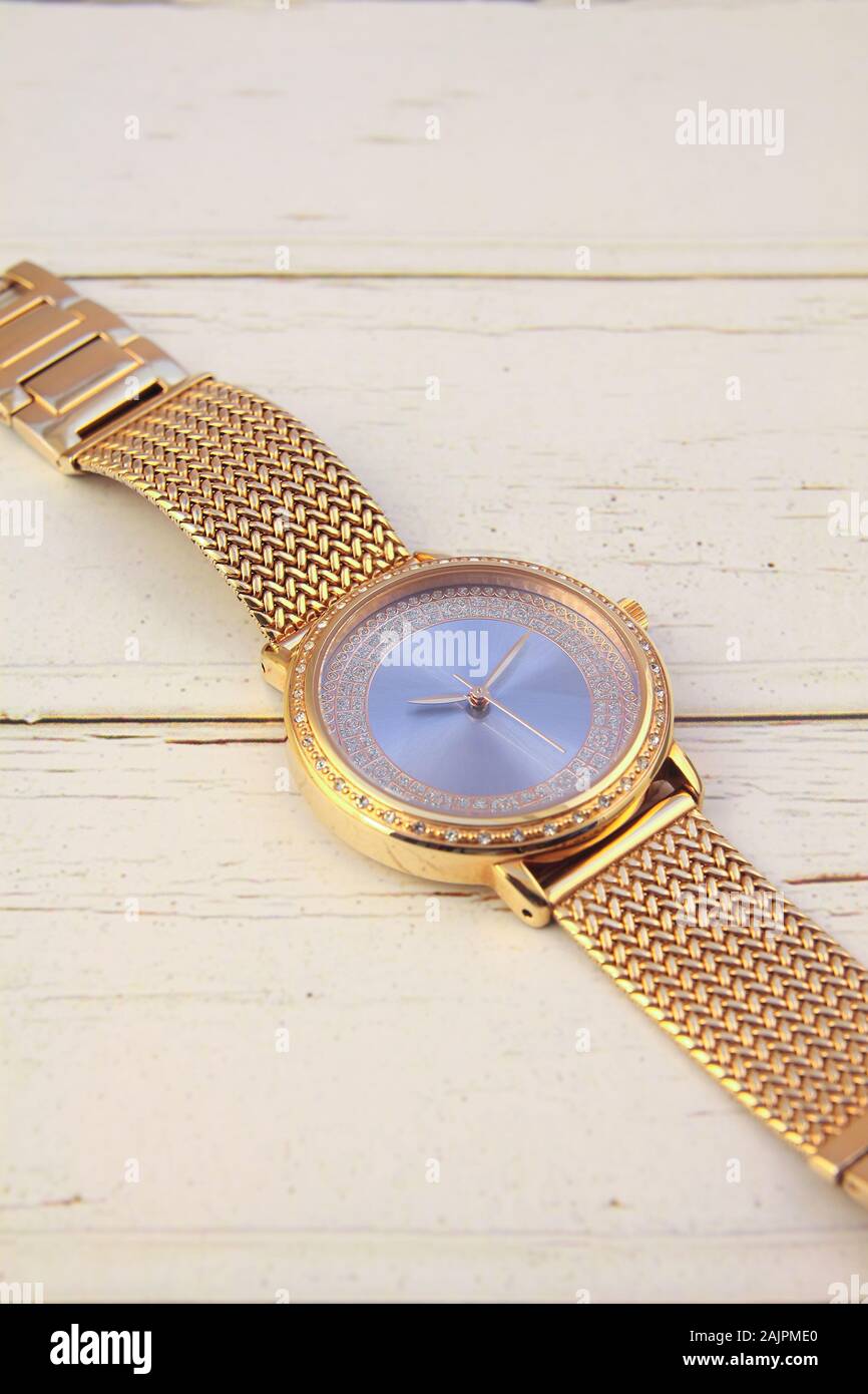 Indian made women's wristwatch Stock Photo - Alamy