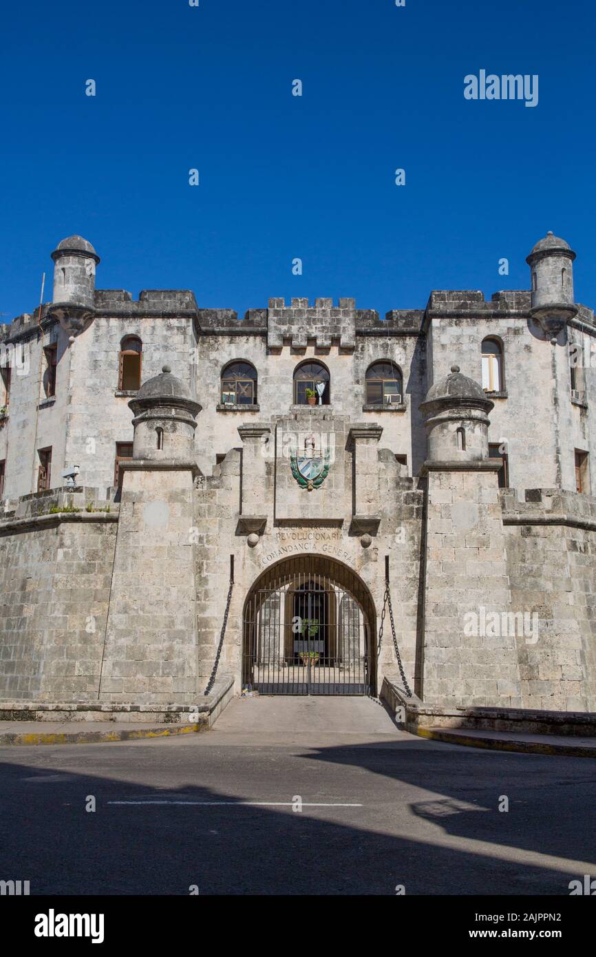 Main Police Station, Old Town, UNESCO World Heritage Site, Havana, Cuba ...