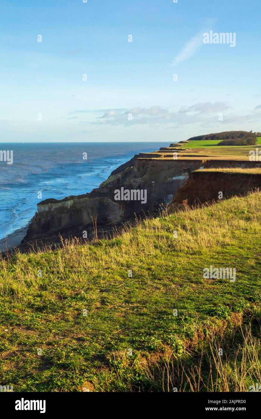 Sidestrand Trimingham cliffs Stock Photo - Alamy