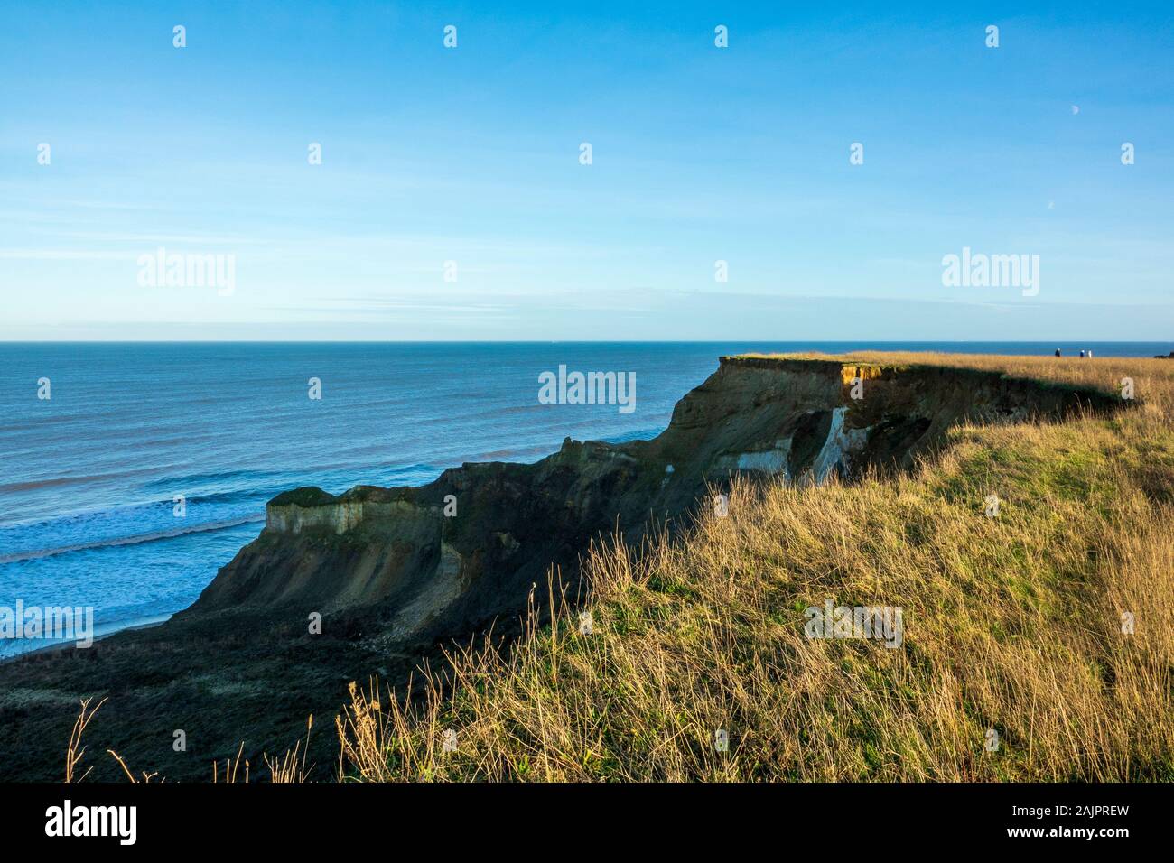 Sidestrand Trimingham cliffs Stock Photo - Alamy