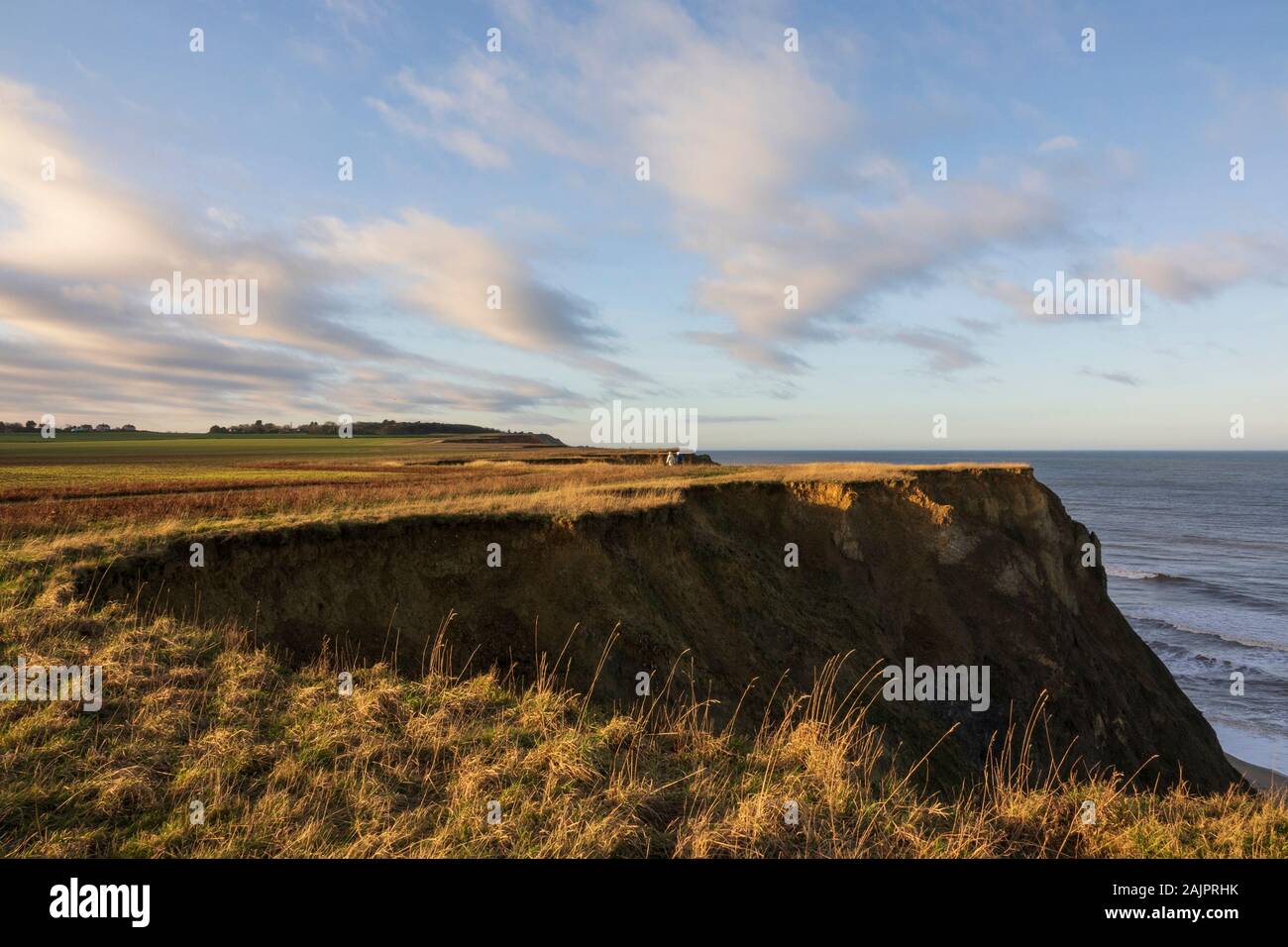 Sidestrand Trimingham cliffs Stock Photo - Alamy