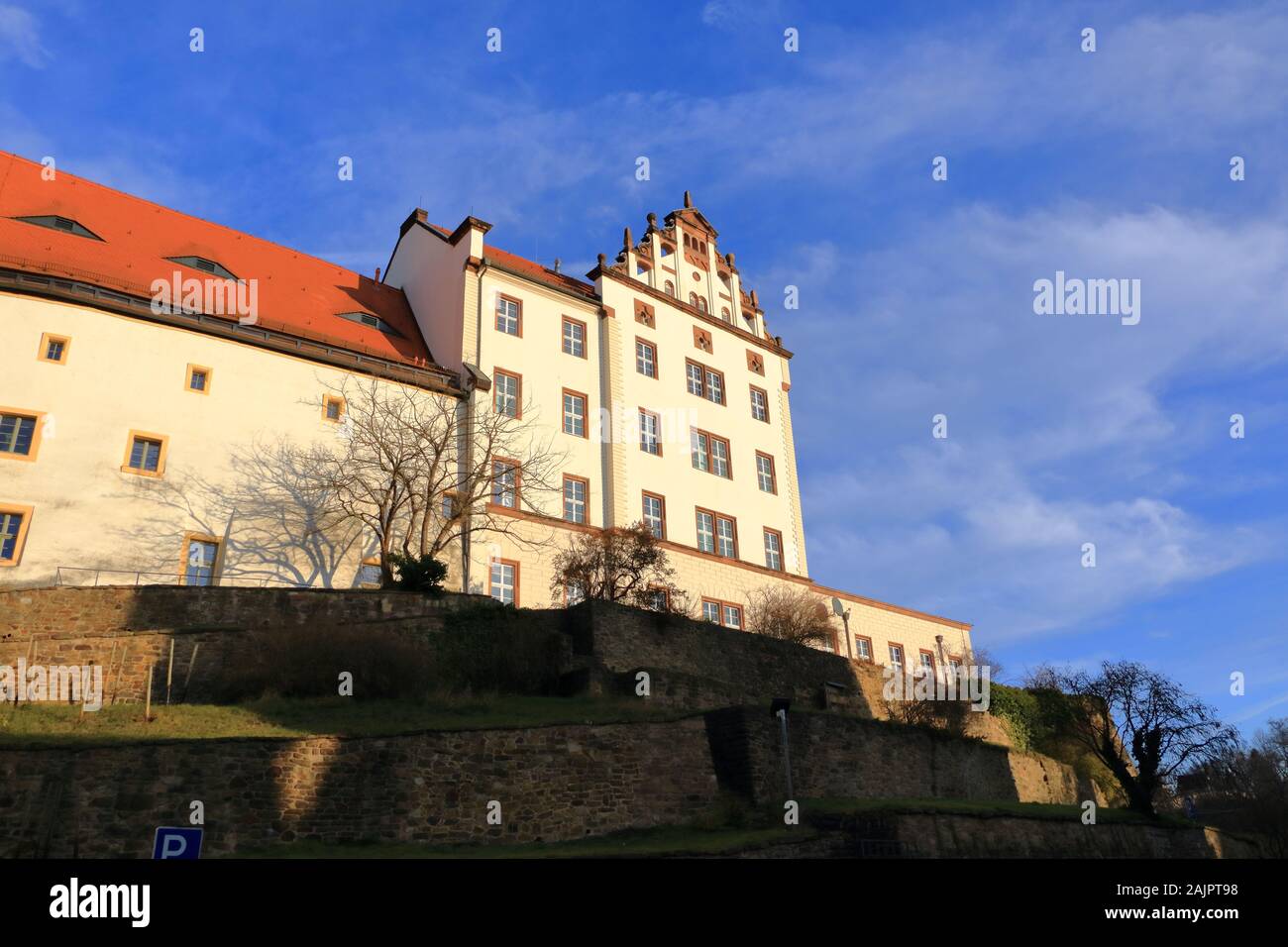Colditz Castle, The famous World War II prison, Saxony in East Germany ...