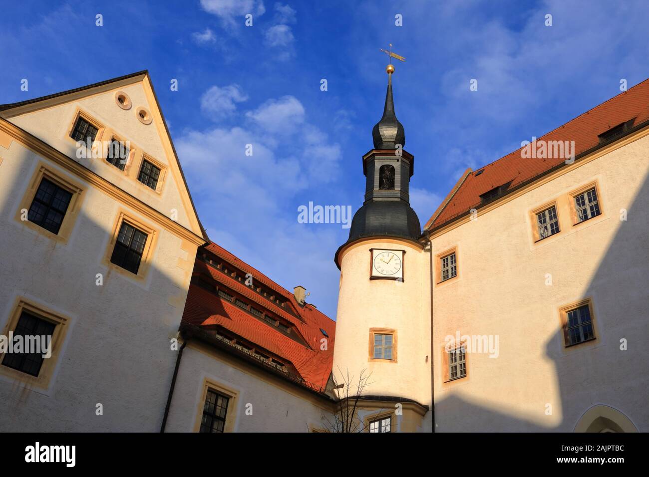 Colditz Castle, The famous World War II prison, Saxony in East Germany ...