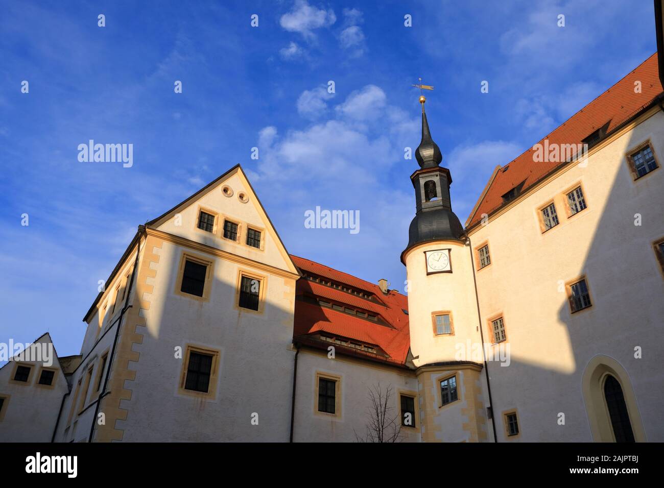 Colditz Castle, The famous World War II prison, Saxony in East Germany ...