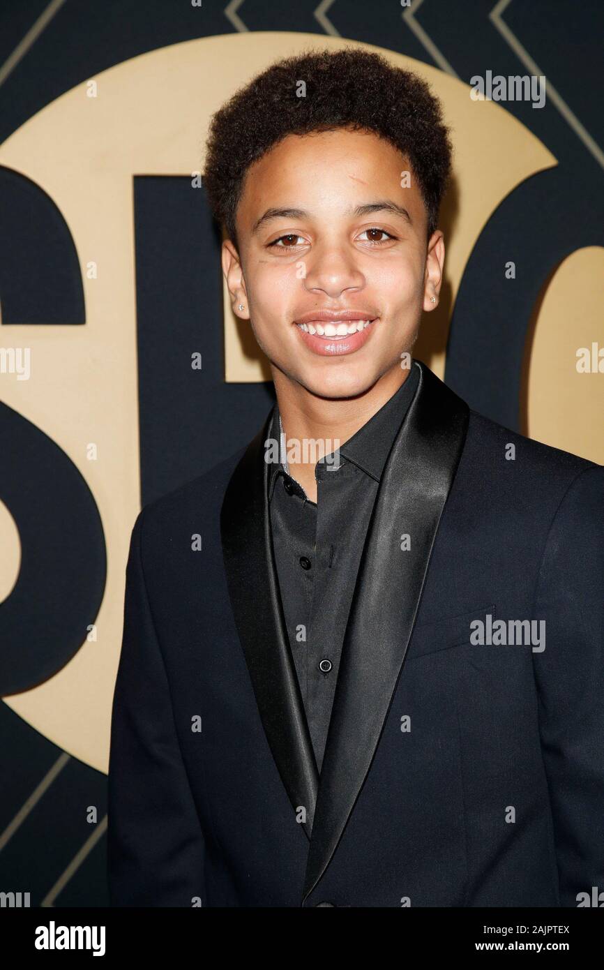 Los Angeles, USA. 4th Jan, 2020. Joshua Caleb Johnson at arrivals for ...