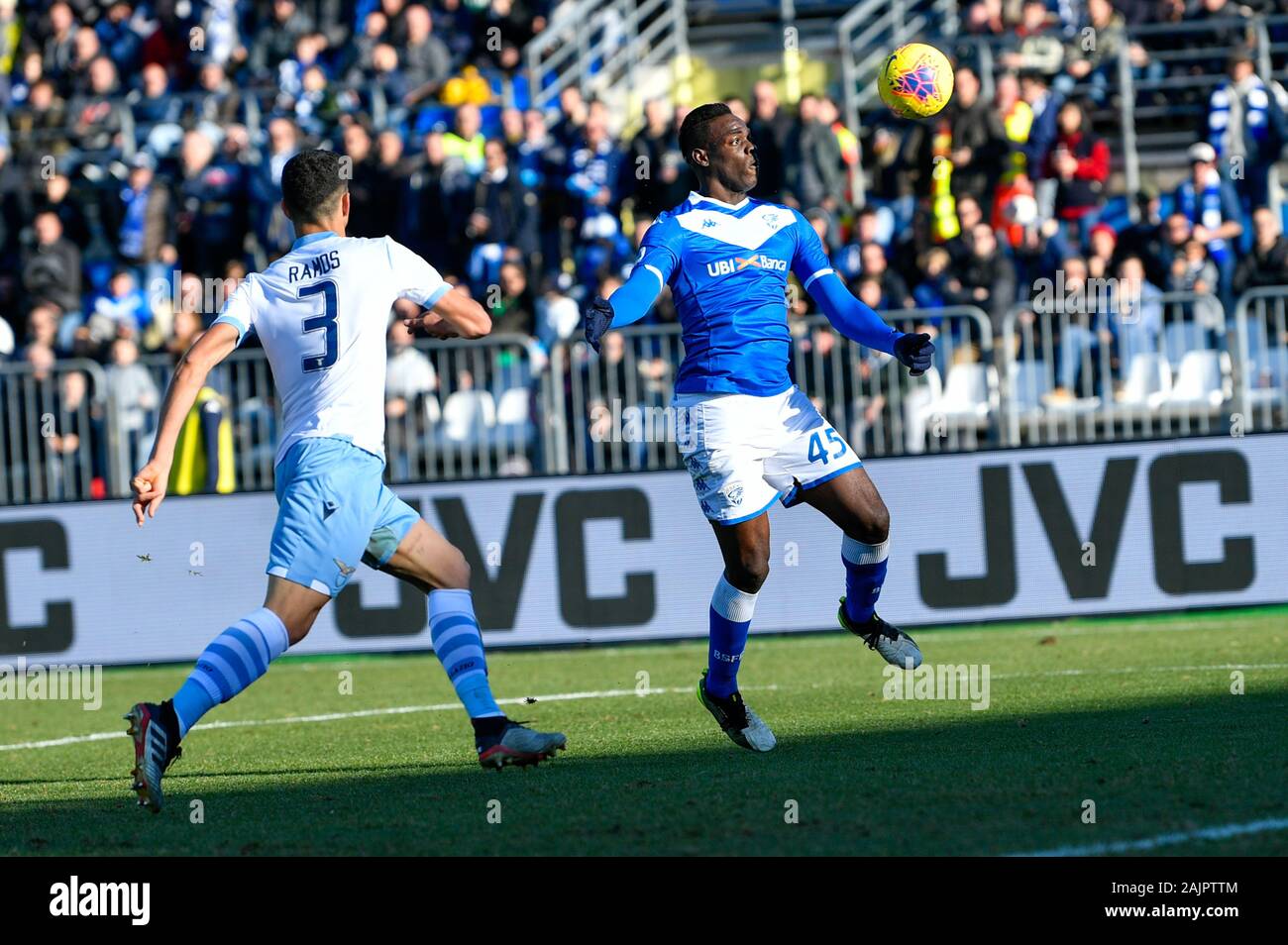 Brescia, Italy. 05th Jan, 2020. mario balotelli of brescia calcio bsfc ...
