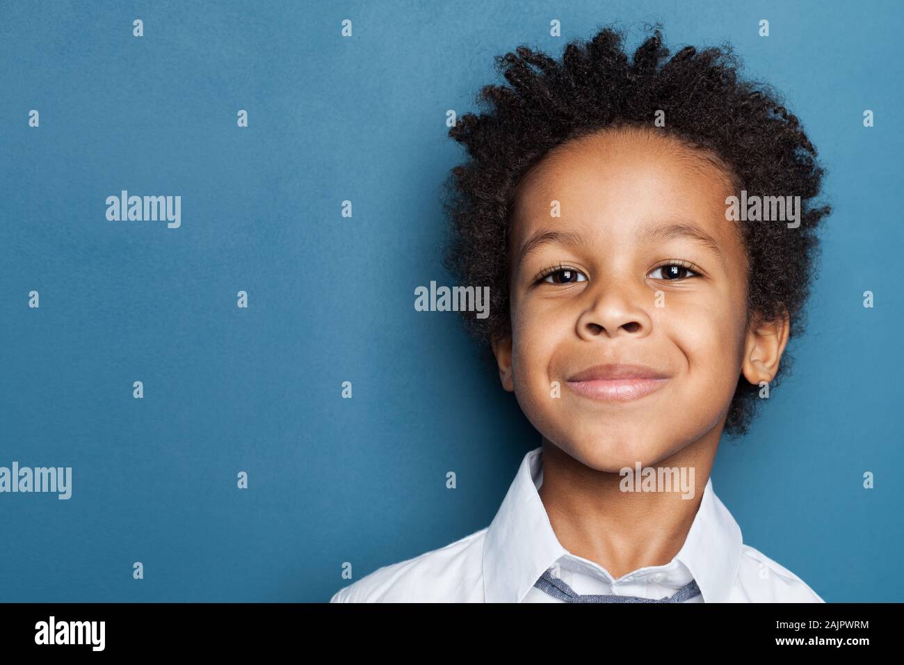 Black kid face hi-res stock photography and images - Alamy