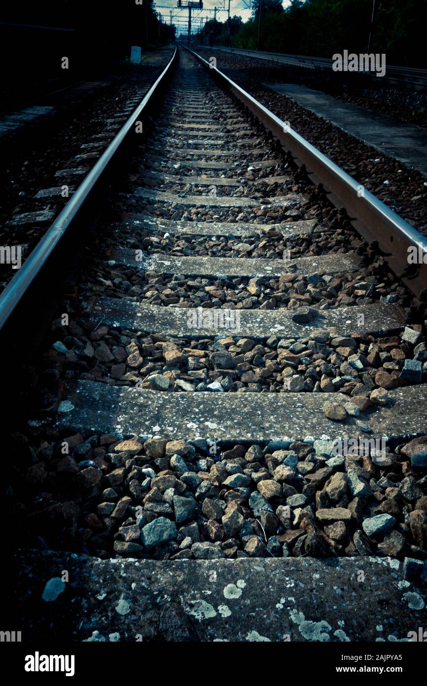 Concept railways hi-res stock photography and images - Alamy