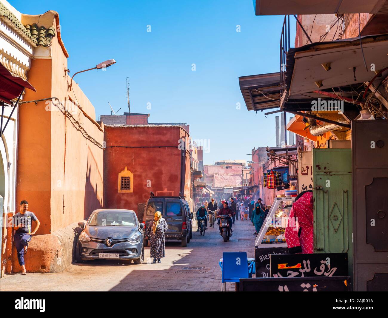 Marrakesh city view hi-res stock photography and images - Alamy
