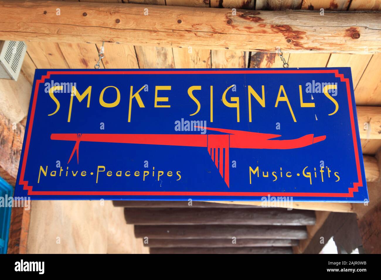 Native american smoke signals hi-res stock photography and images - Alamy