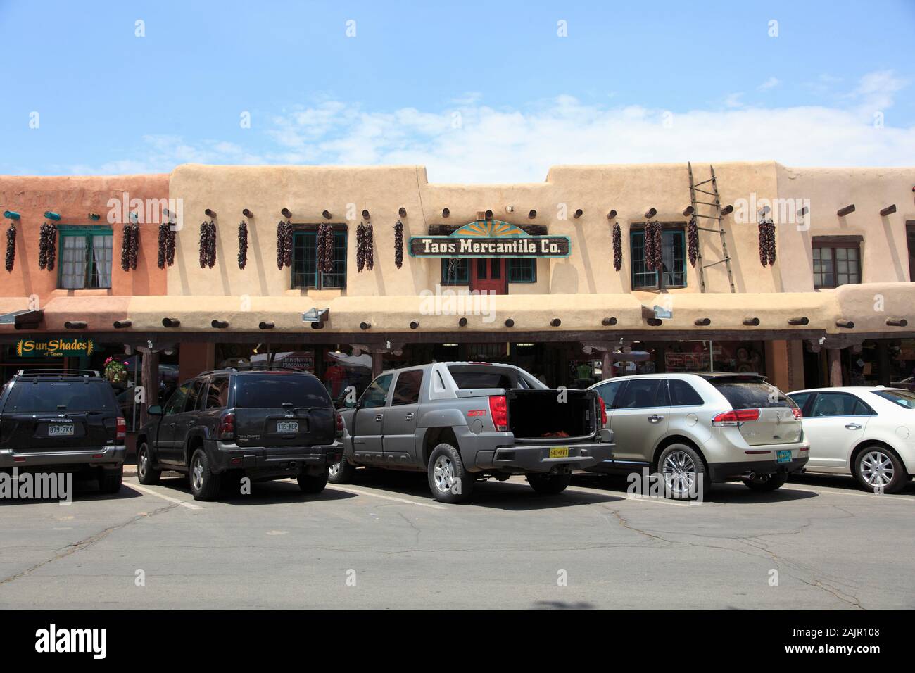Taos historic district hi-res stock photography and images - Alamy