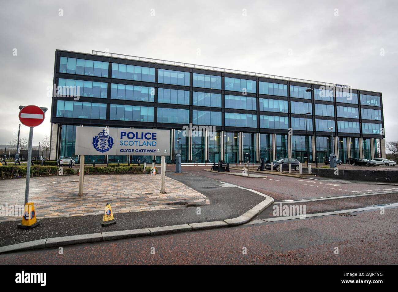 Police Scotland Clyde Gateway headquarters at Dalmarnock, Glasgow. PA ...