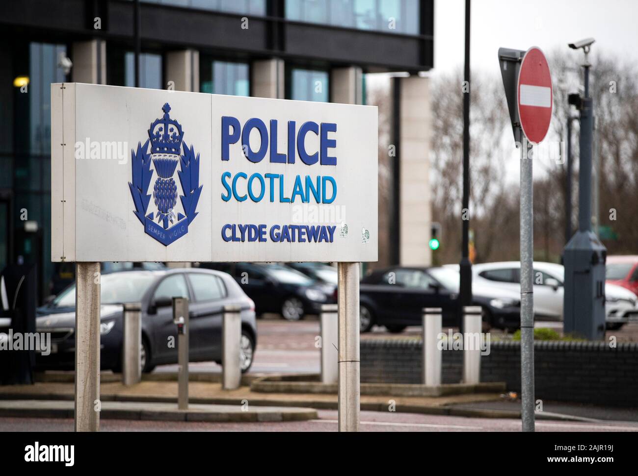 Police Scotland Clyde Gateway headquarters at Dalmarnock, Glasgow. PA ...