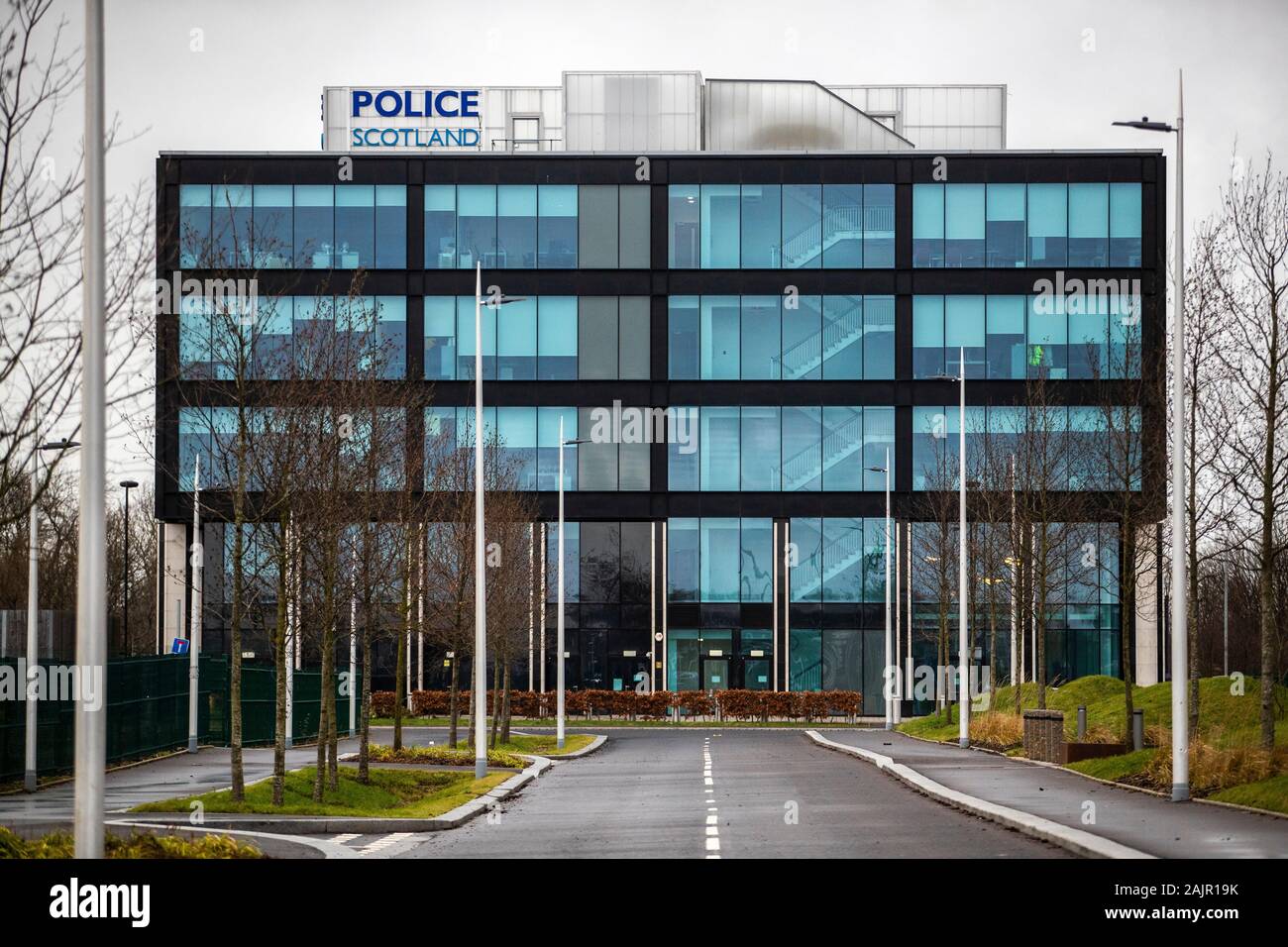 Police scotland clyde gateway headquarters dalmarnock hi-res stock ...