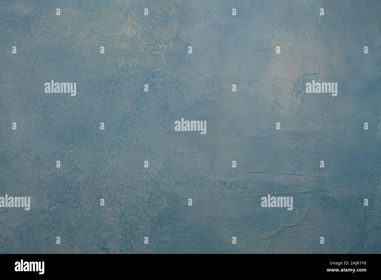 Blue stucco wall background texture. Grunge concrete plaster cement ...