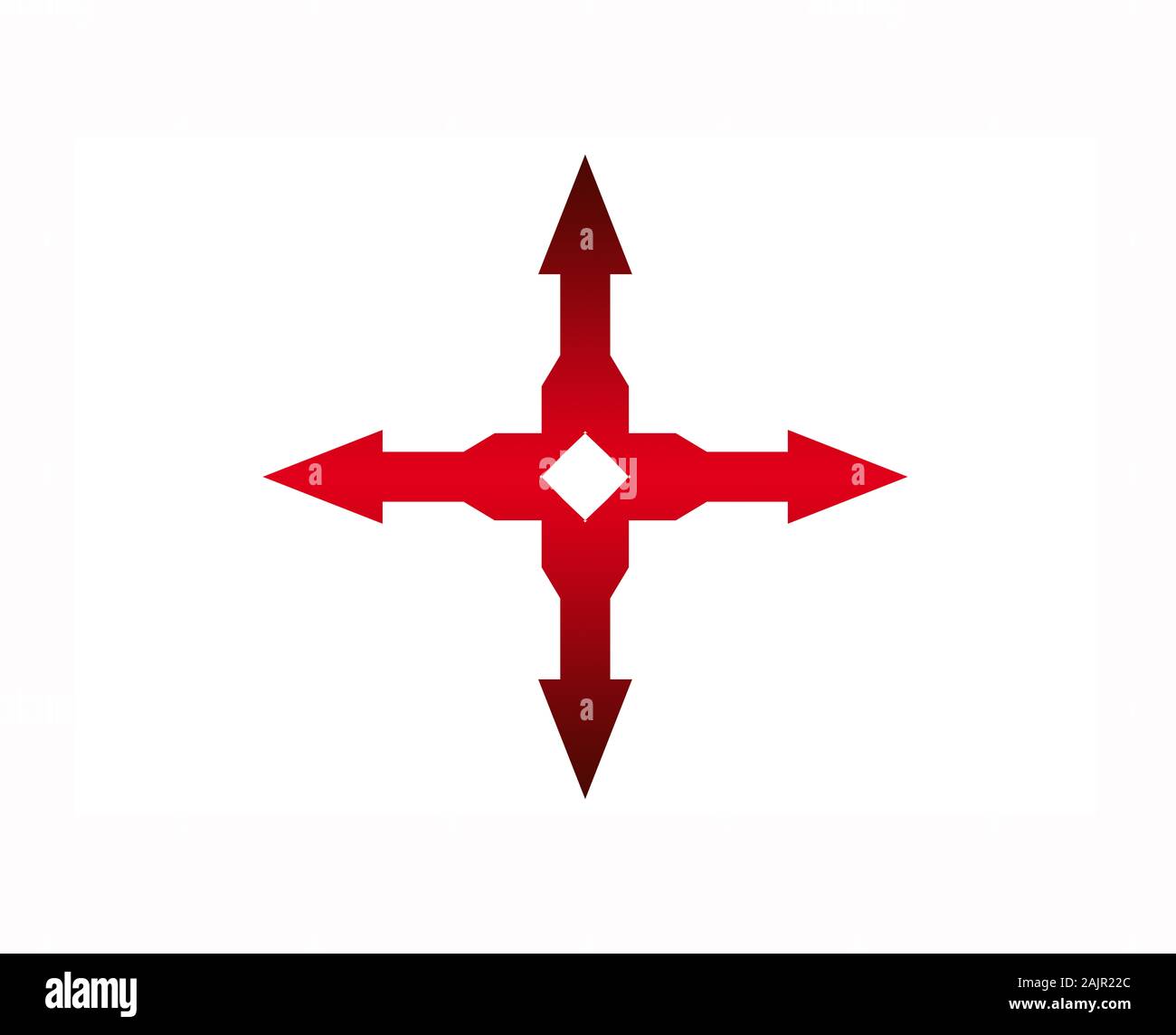 Directions illustration compass points cardinal direction hi-res stock ...