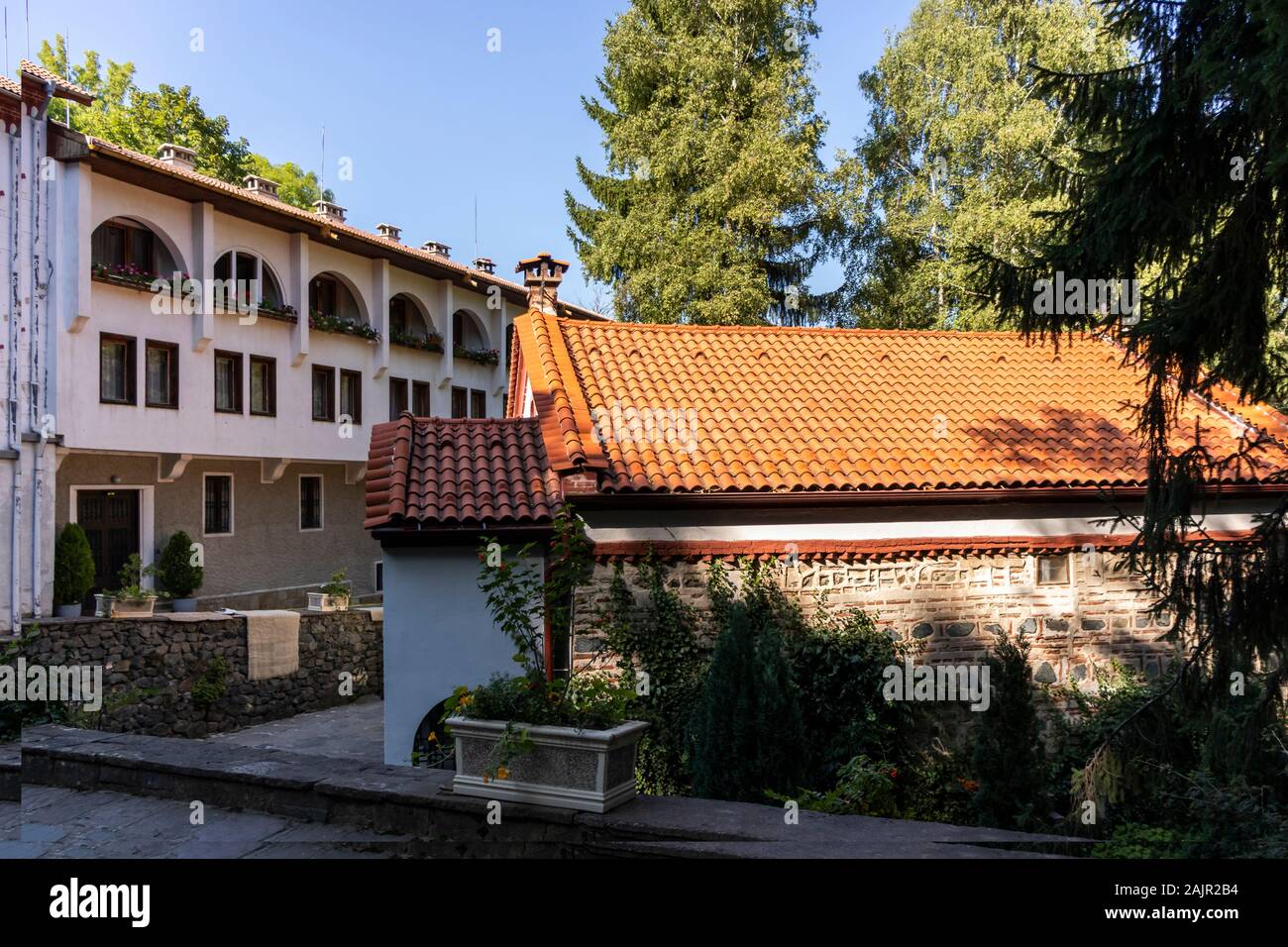 DRAGALENTSI MONASTERY, BULGARIA - SEPTEMBER 3, 2019: Orthodox ...