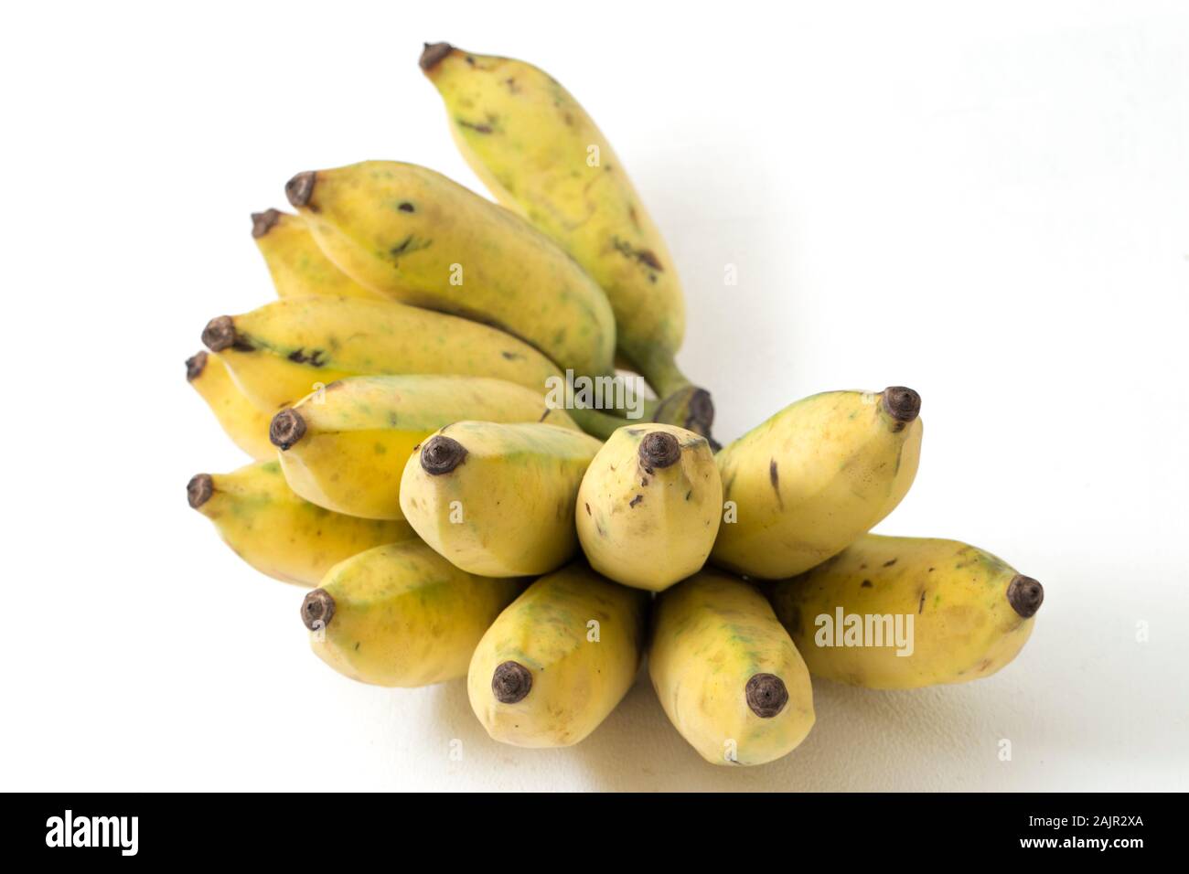 Pisang Awak Banana Isolate White Background Stock Photo - Alamy