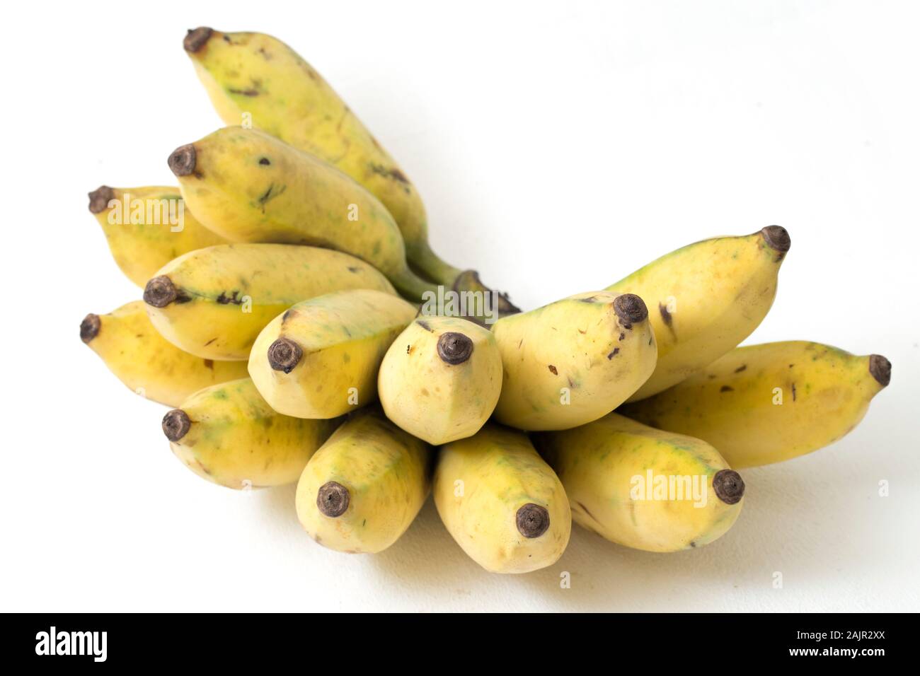 Pisang Awak Banana Isolate White Background Stock Photo - Alamy