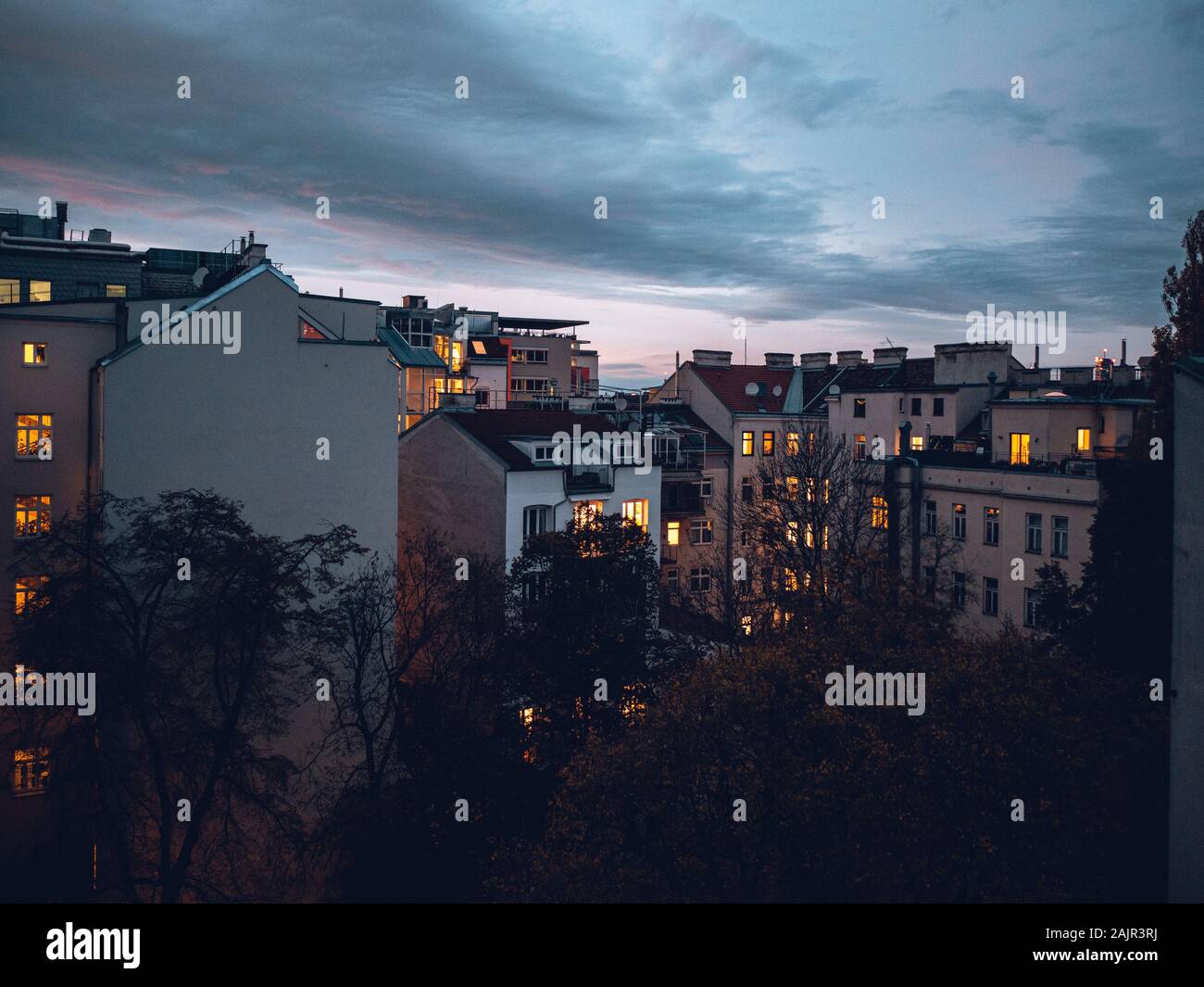 Vienna city scape hi-res stock photography and images - Alamy