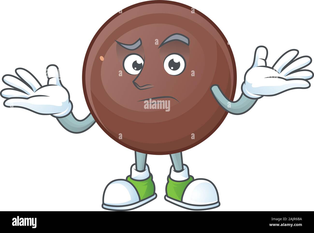 Chocolate ball in mug Stock Vector Images - Alamy