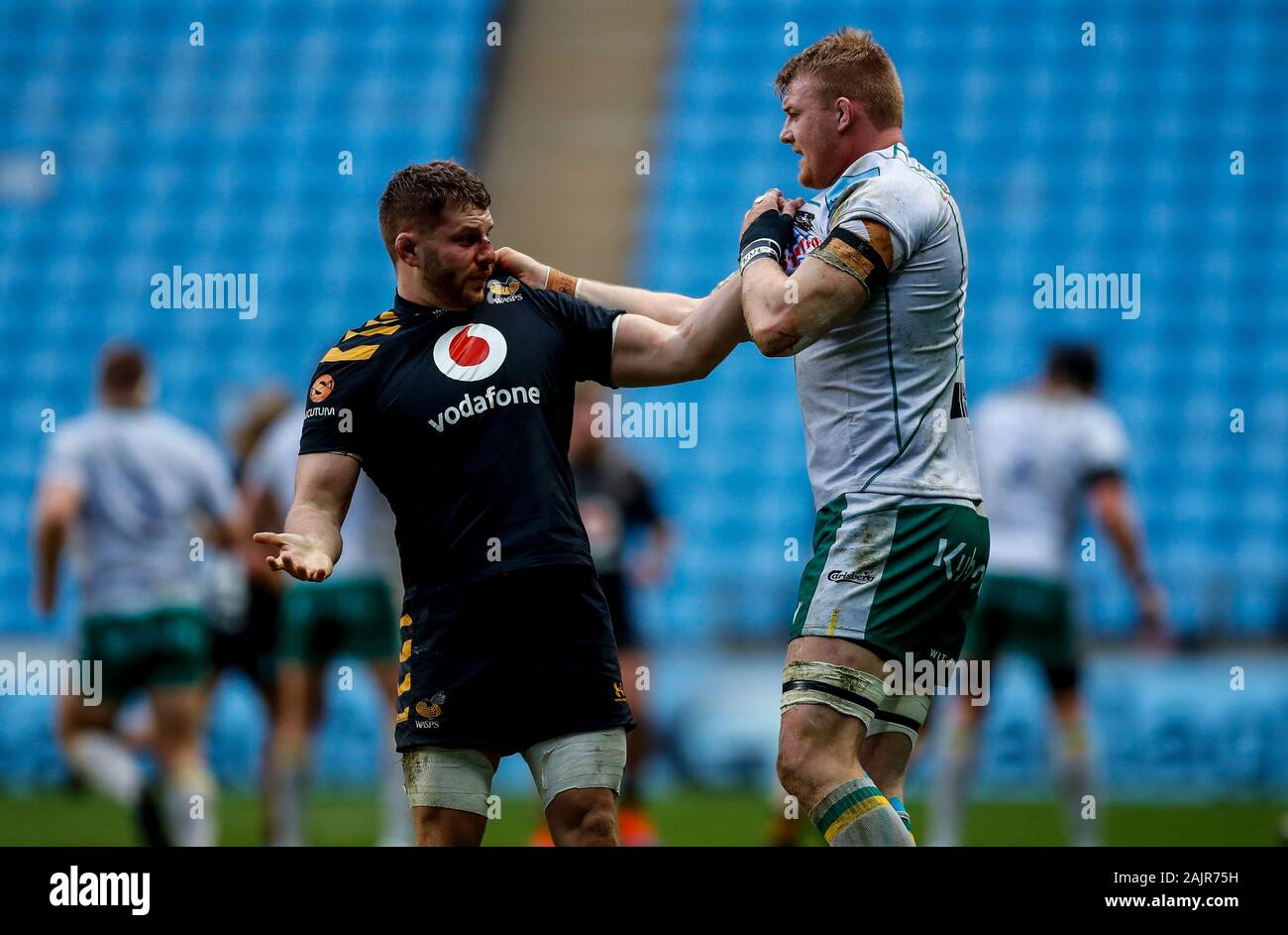 Coventry, UK. 05th Jan, 2020. English Premiership Rugby, Wasps versus ...