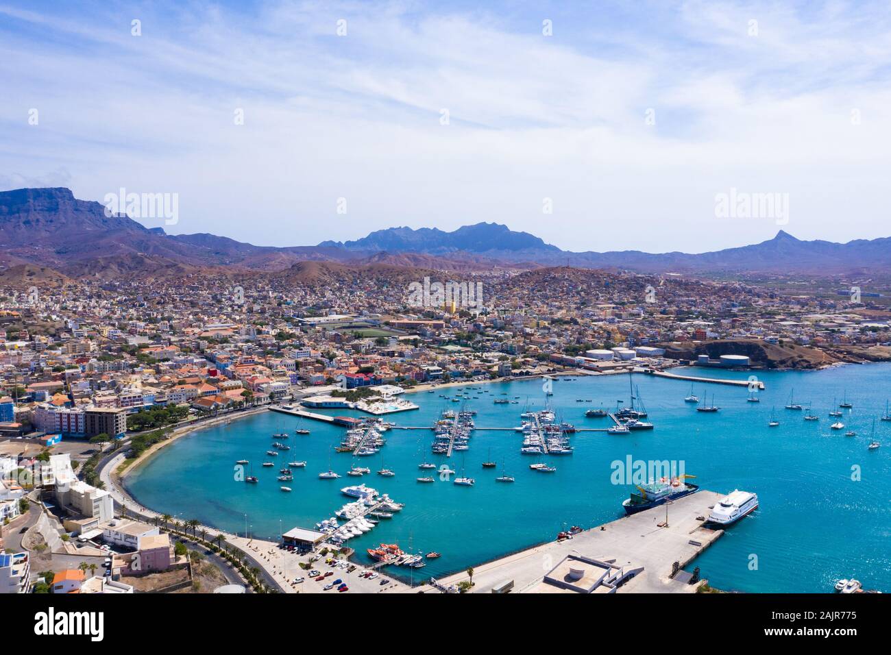 Aerial view laginha beach hi-res stock photography and images - Alamy