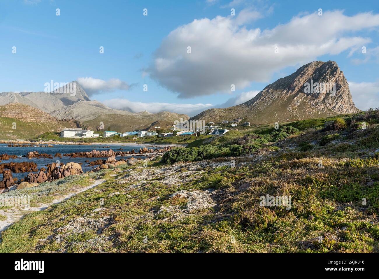 Rooiels, Western Cape, South Africa. December 2019.Rooies a small ...