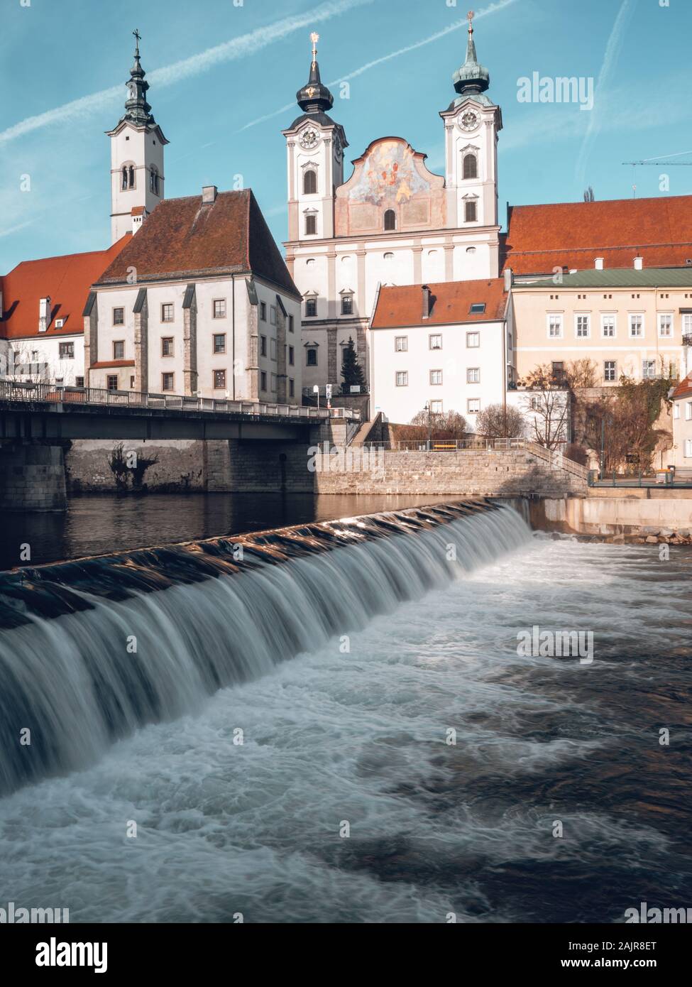 city view steyr Stock Photo - Alamy