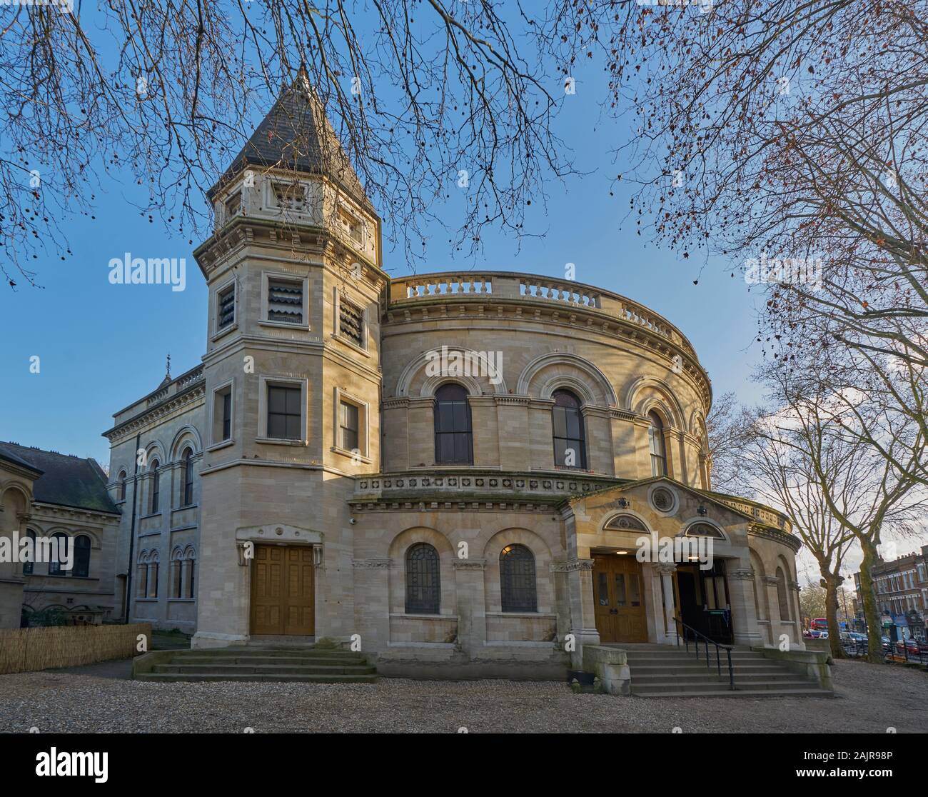 the round chapel clapton Stock Photo - Alamy