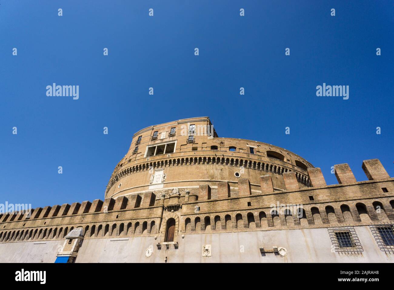View of "Castel Sant'Angelo" (Castle of the Holy Angel) Rome, Italy Stock Photo - Alamy
