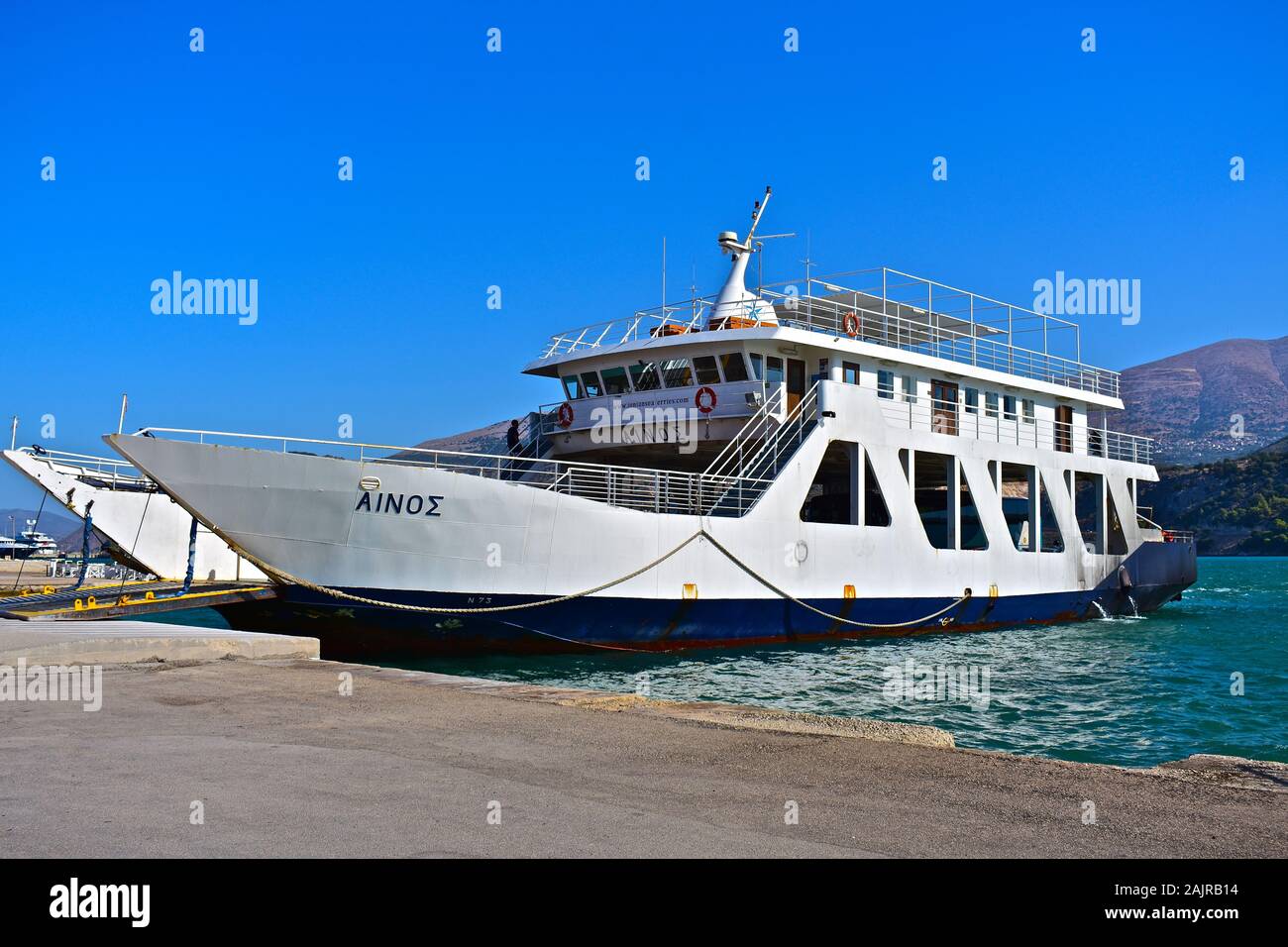 One of the local ferry boats, which provides a service between ...