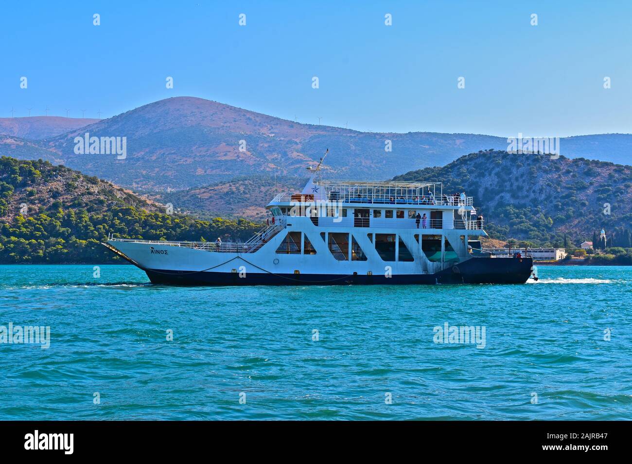Argostoli lixouri ferry hi-res stock photography and images - Alamy