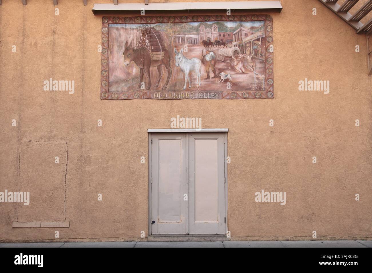 Old burro alley hi-res stock photography and images - Alamy