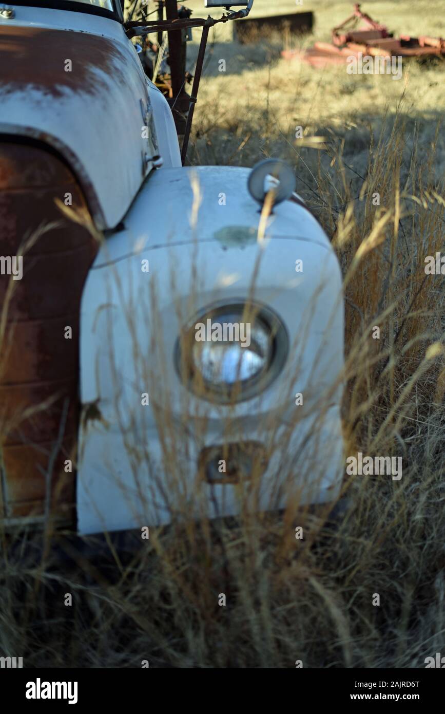 Old Truck on a Ranch Stock Photo - Alamy