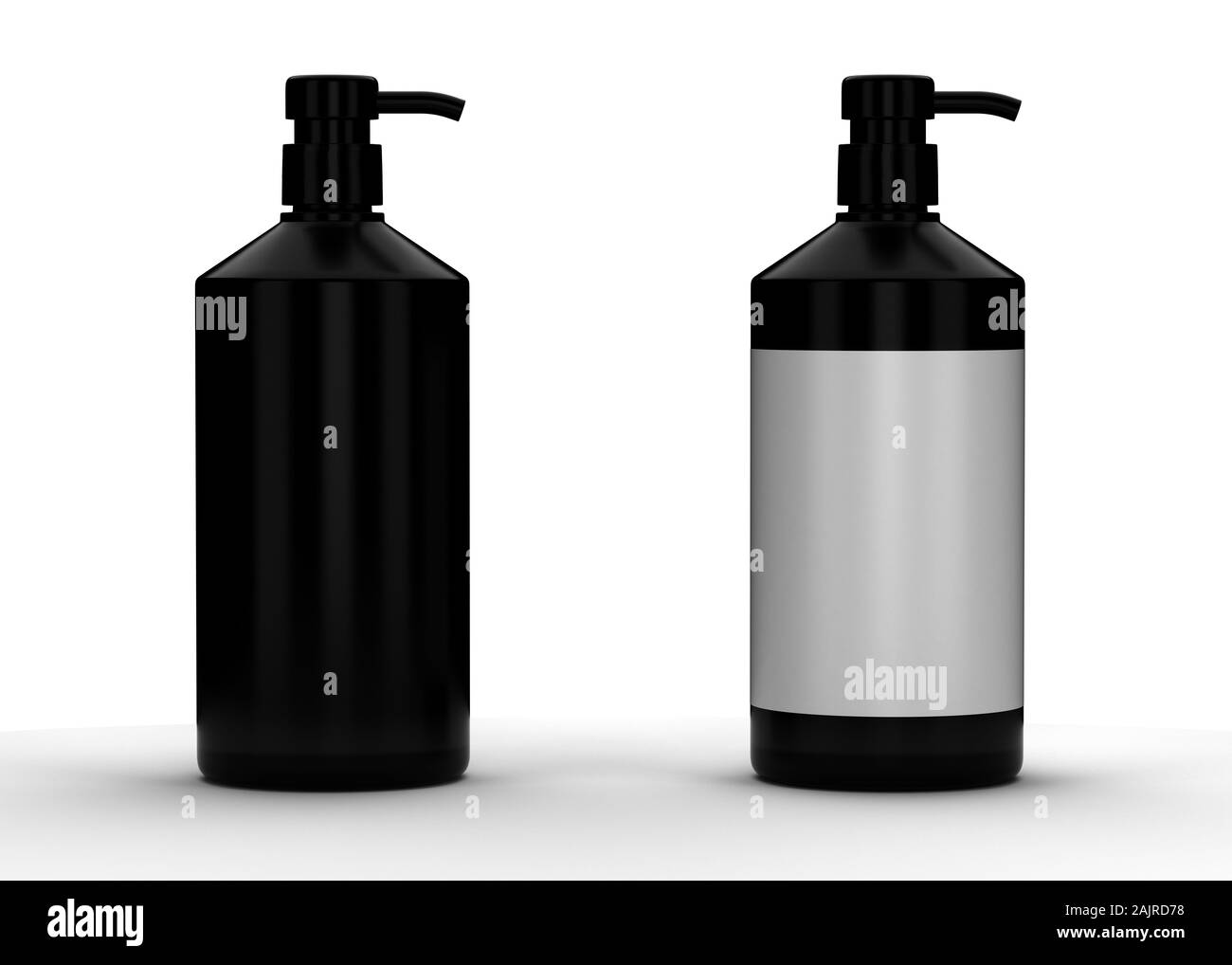 Blank Black Package (Isolated with clipping path Stock Photo - Alamy