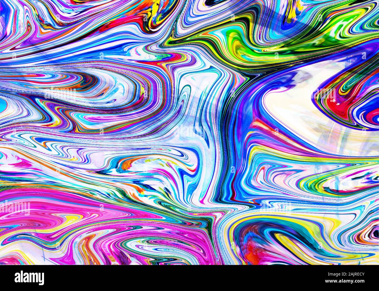 Abstract colorful texture fluid art Stock Photo - Alamy