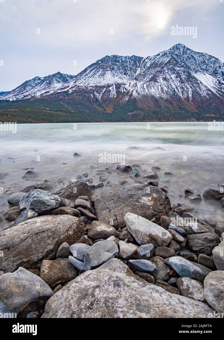 Kathleen Lake, Kluane National Park, Yukon, Canada Stock Photo - Alamy