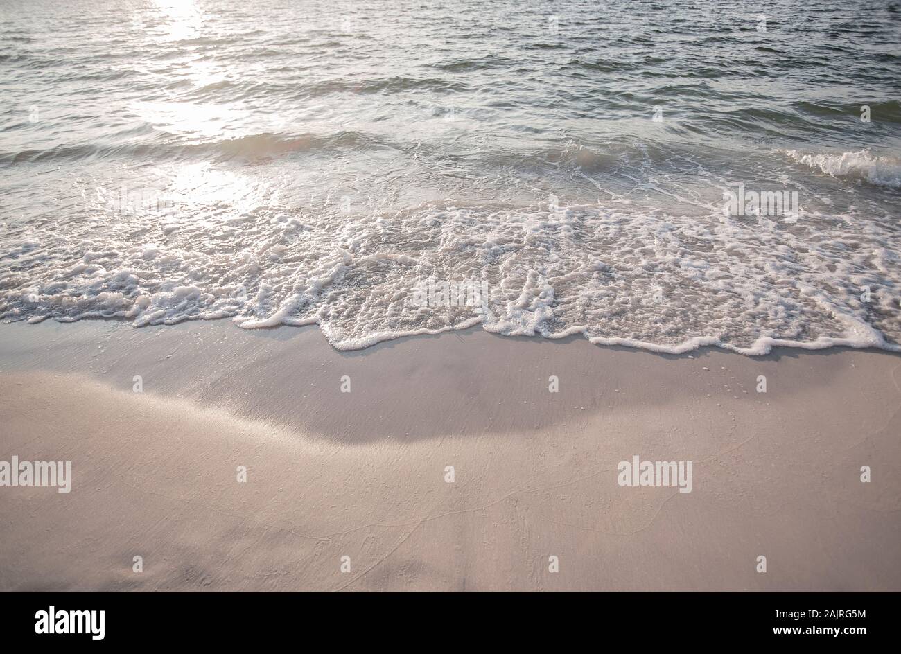 The ocean rolling on the beach hi-res stock photography and images - Alamy