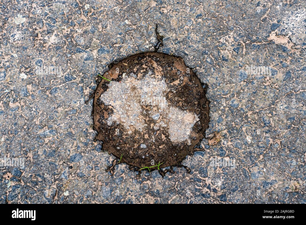 old asphalt pavement Stock Photo - Alamy