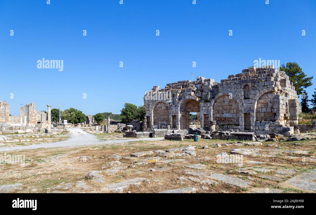 Perge Ancient City in Antalya Province, Turkey Stock Photo - Alamy